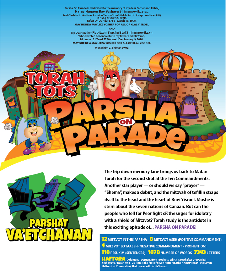Parsha on Parade - Va'etchanan Story