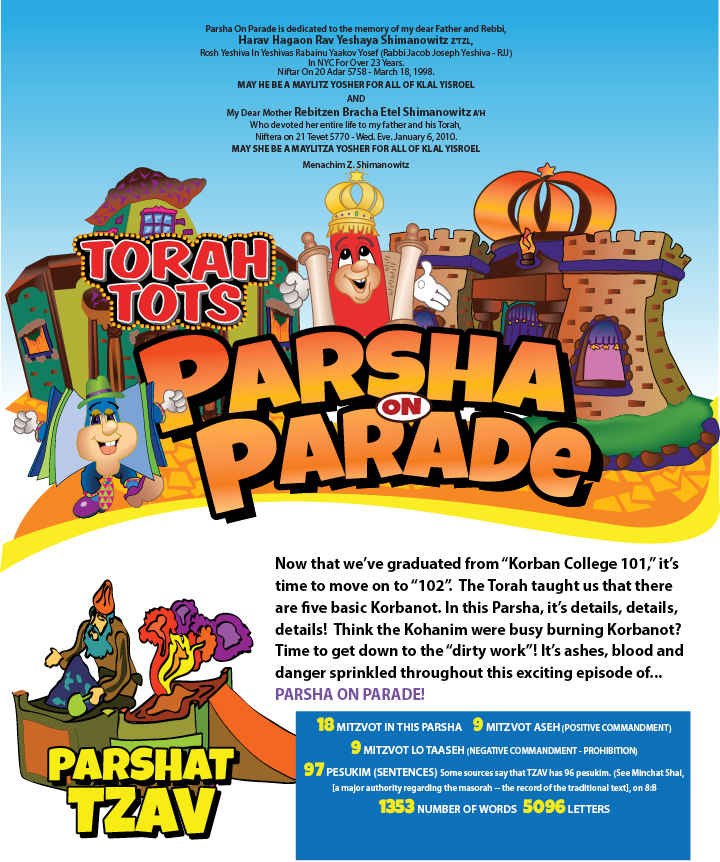 Parsha on Parade - Tzav Story